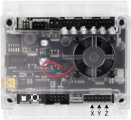 Installation des fins de course - CNC 3018